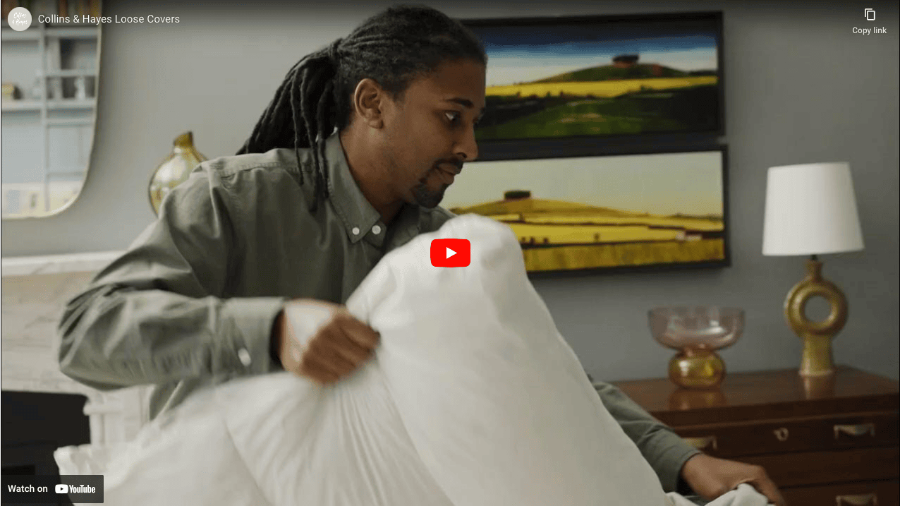 Collins & Hayes Loose Covers - How To Guide | DOMO